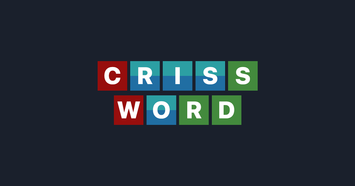 CrissWord: Daily Word Game